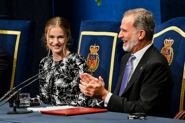 Crown Princess Leonor Looks Set To Crush Barcelona And Spain Star Gavi ...